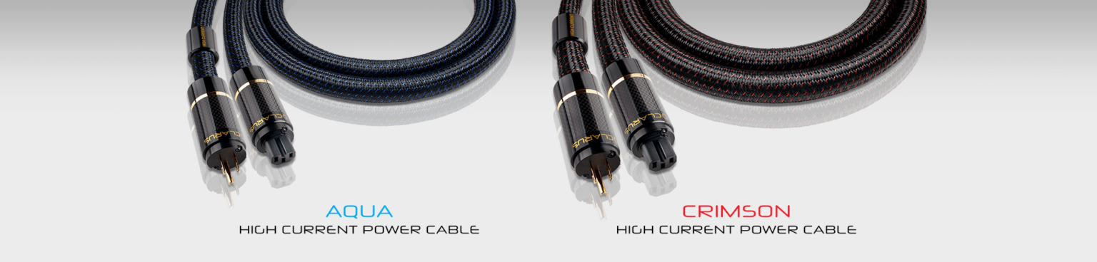 High Current Power Cables - Clarus Audiophile Collection